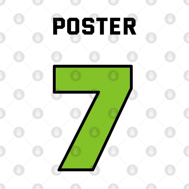 WTW Poster 7 Jersey on Light - First Amendment - T-Shirt | TeePublic