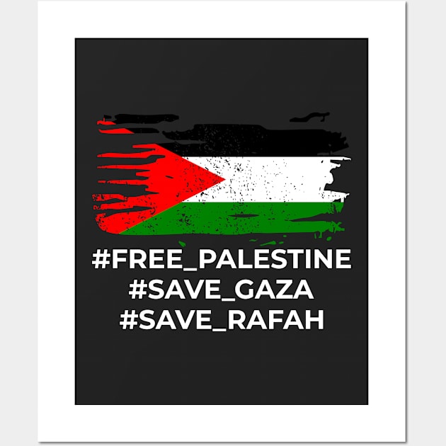 Free Palestine Save Gaza Rafah - Free Palestine - Posters and Art ...