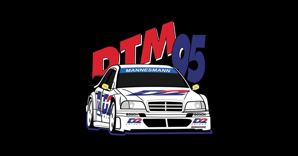 DTM 95 Touring Car - Dtm - Sticker | TeePublic