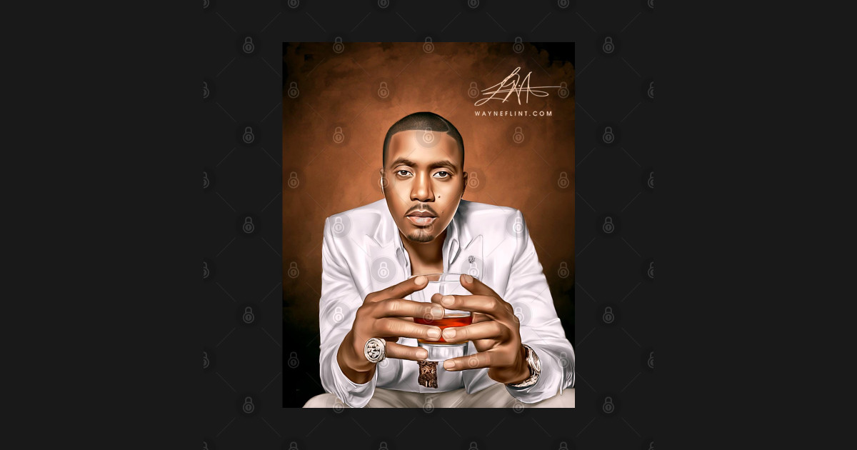 Digital Nasir - Nas - T-Shirt | TeePublic