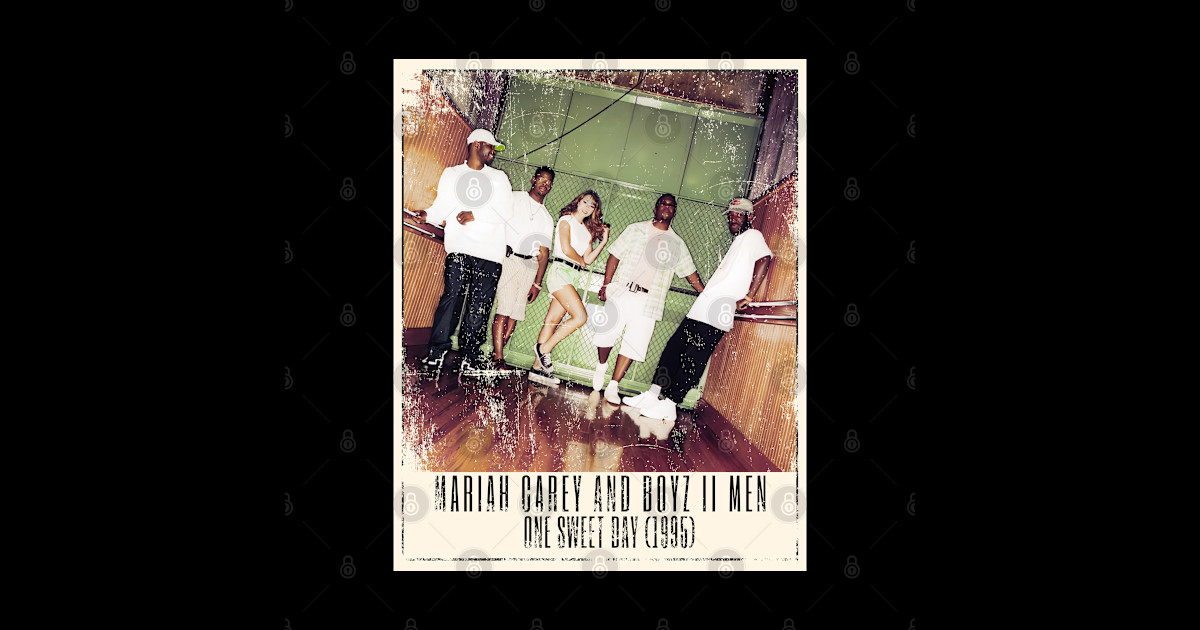 Vintage Mariah Carey /// One Sweet Day 1995 - Mariah Carey - Sticker ...