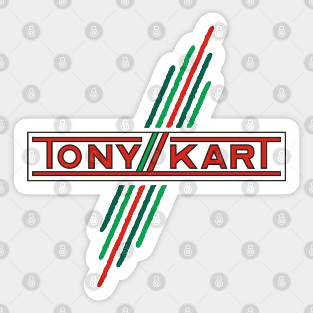 Tony Kart - Tony Kart - Sticker | TeePublic