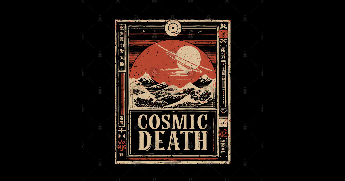 Cosmic Death Space Ukiyo-e Print - Sci Fi - Posters and Art Prints ...