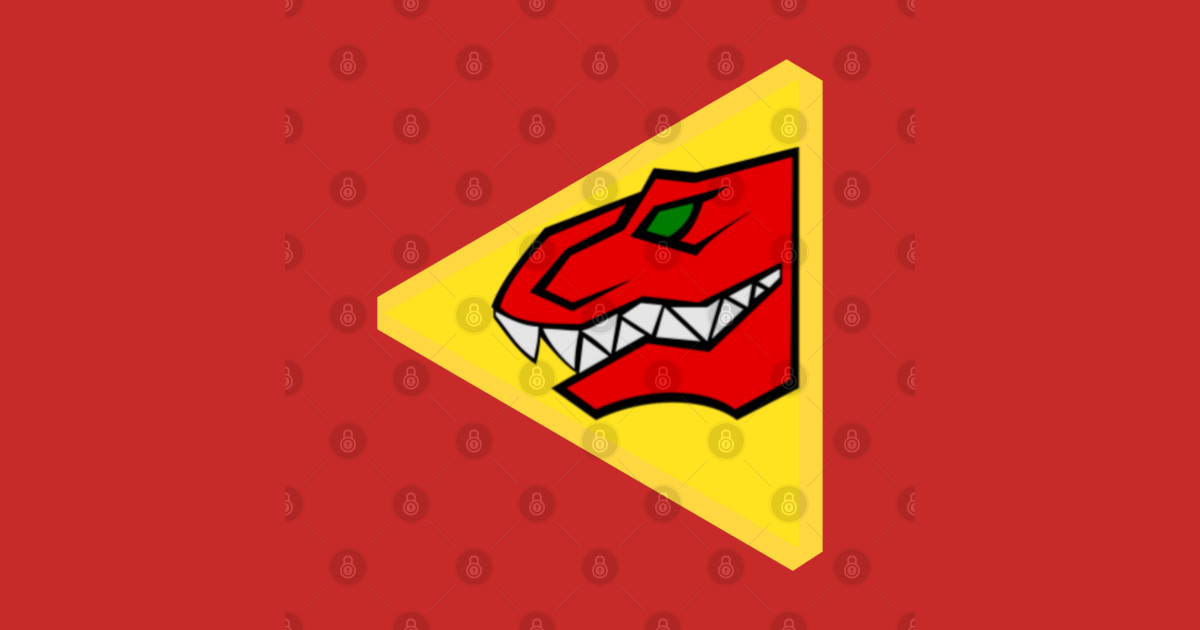 Kyoryu Red T-Rex - Power Rangers - T-Shirt | TeePublic