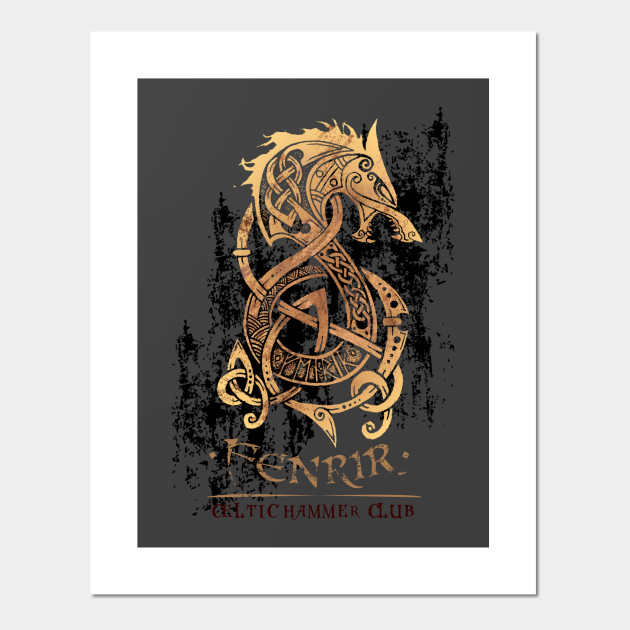 Fenrir: The Monster Wolf of Norse Mythology - Viking - Posters and Art ...