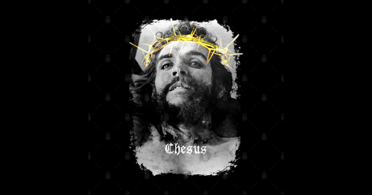 CheSus - Che Jesus Ernesto Guevara Dead Cuba Bol - Sticker | TeePublic