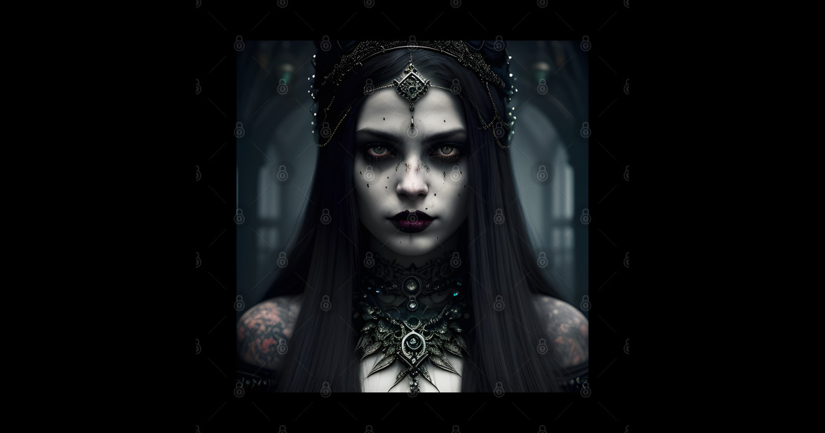 Princess of darkness - Princess - Sticker | TeePublic