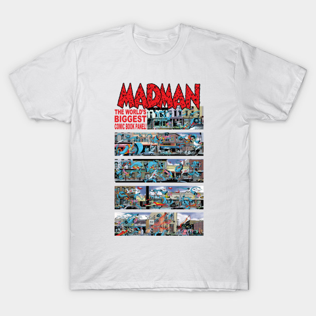 The World's Biggest Comic Book Panel! - Madman - T-Shirt | TeePublic