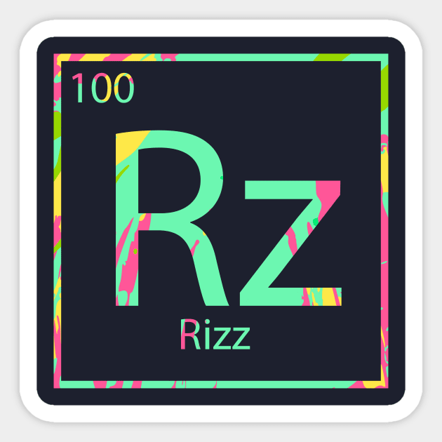 Rizz, the Element of Swag // Funny Rizz Periodic Table of Elements ...