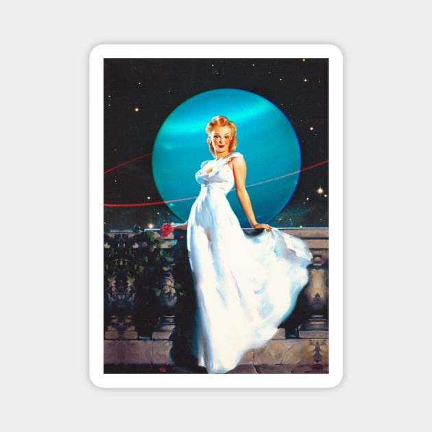 Uranus Woman - Lady Uranus - Magnet | TeePublic