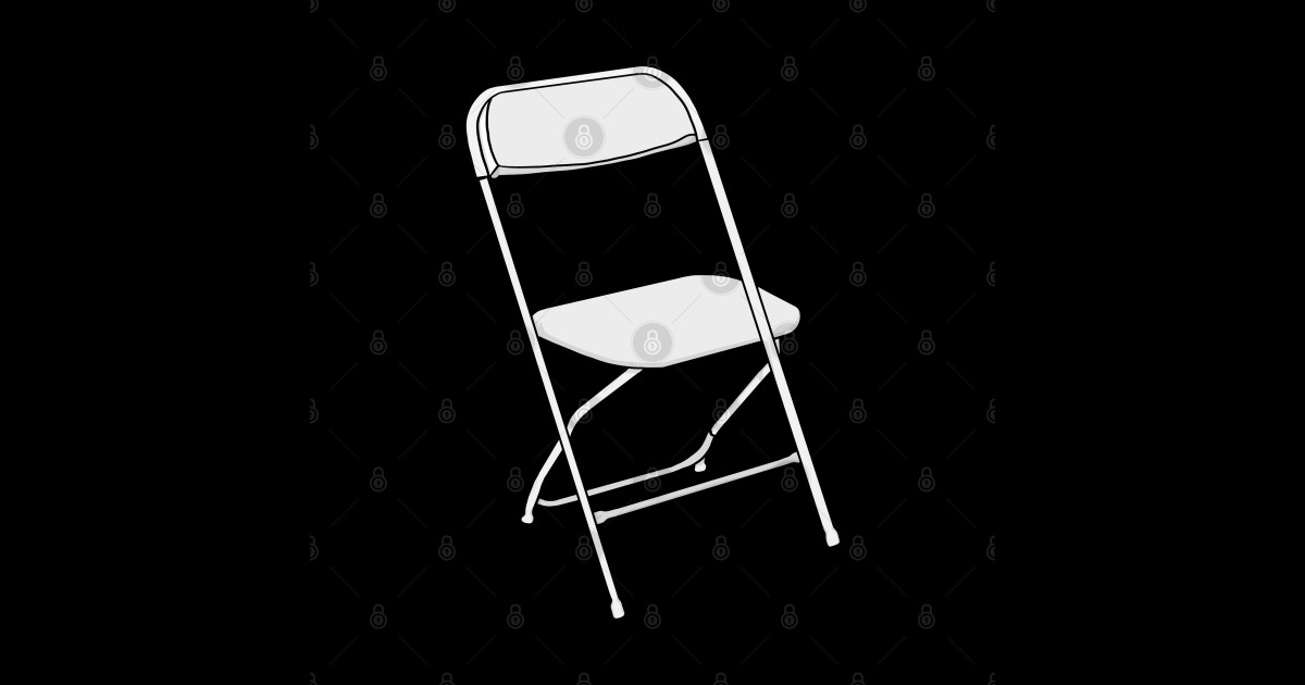 Folding Chair - Chairs - Sticker | TeePublic