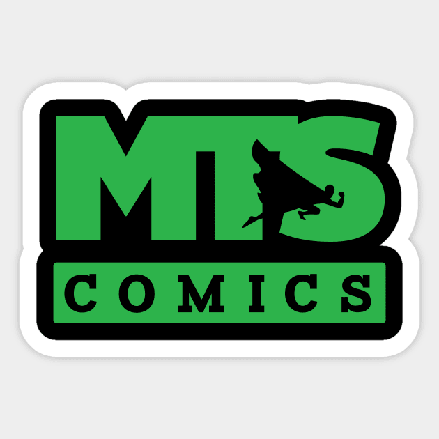MTS Green Logo - Mtscomics - Sticker | TeePublic