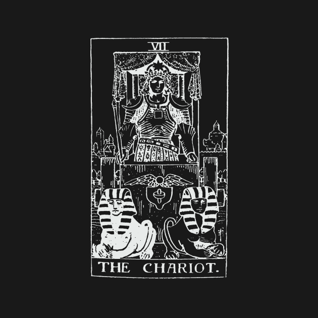 VII The Chariot - Rider-Waite-Smith Tarot Card - Tarot - T-Shirt ...