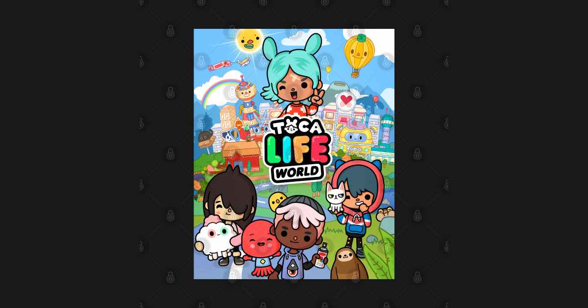 Toca Life World - Toca Boca - T-Shirt | TeePublic