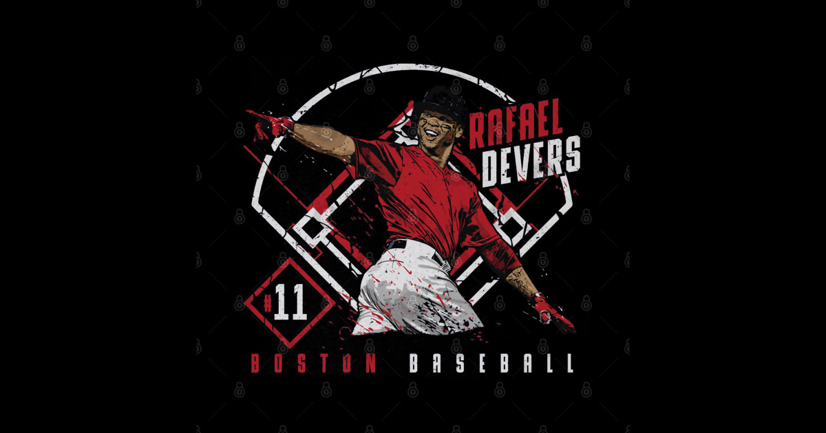Devers Boston Ballpark - Baseball - Sticker | TeePublic