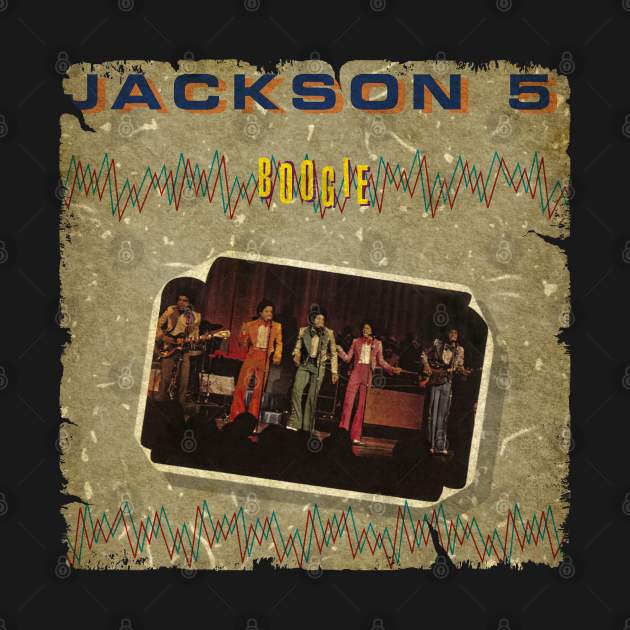Jackson 5 BOOGIE - RETRO - Jackson 5 - T-Shirt | TeePublic