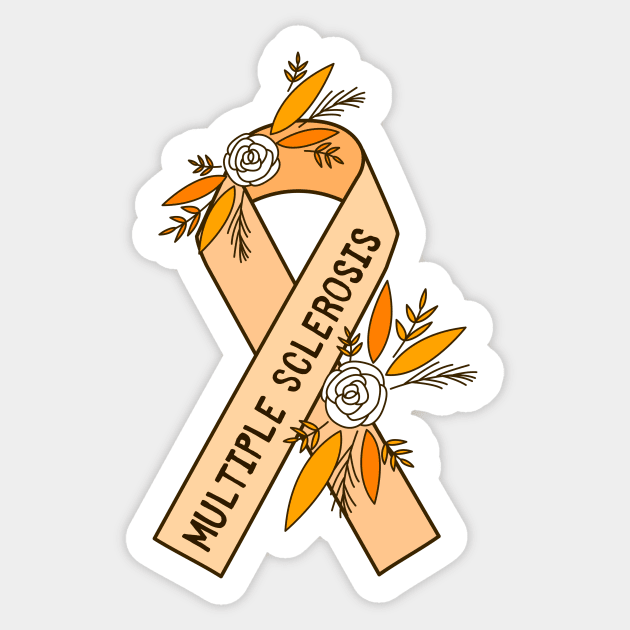 Multiple Sclerosis Awareness - Multiple Sclerosis - Sticker | TeePublic