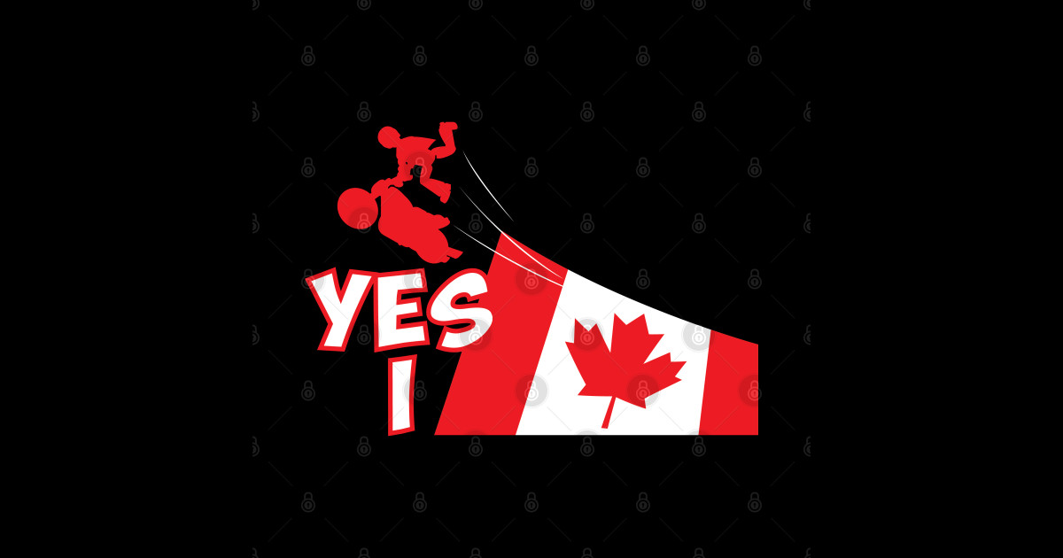 Yes I Canada - Yes I Canada - Sticker | TeePublic