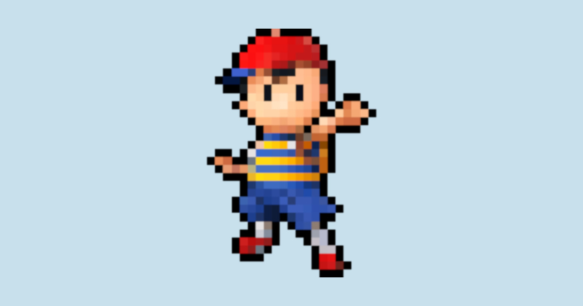 Ness Pixel Art - Ness - T-Shirt | TeePublic
