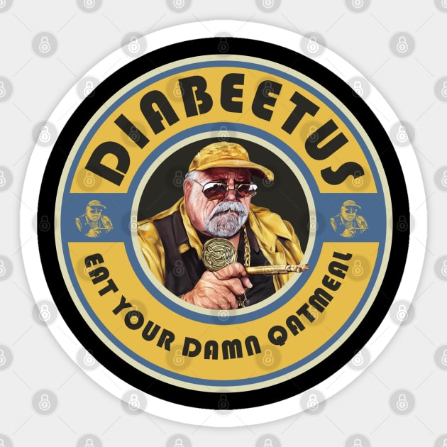 DIABEETUS STAMPLE LOGO - Diabeetus - Sticker | TeePublic