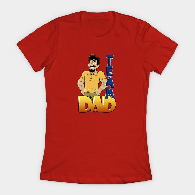 Team Dad - Cartoon - T-Shirt | TeePublic