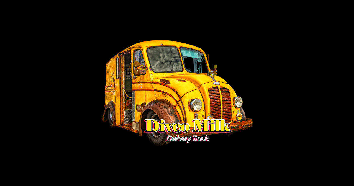 Divco Milk Delivery Truck - Divco Milk Delivery Truck - Posters and Art ...