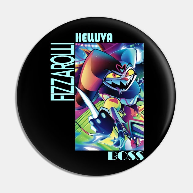 Helluva Boss Fizzarolli - Helluva Boss - Pin | TeePublic