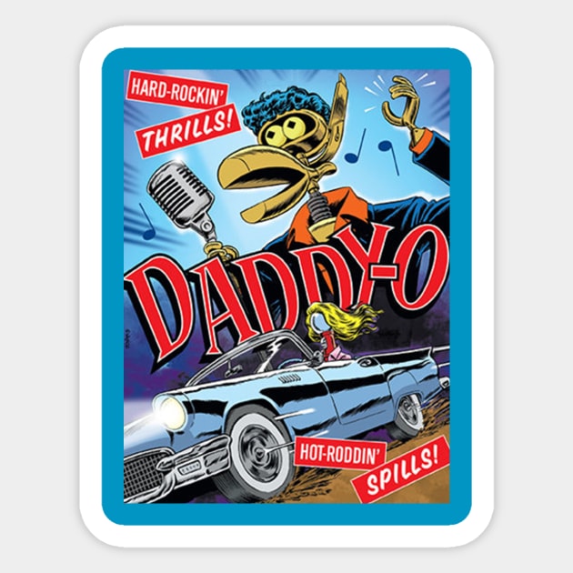 MST3K Mystery Science Promotional Artwork - Daddy-O - Mst3k - Sticker ...