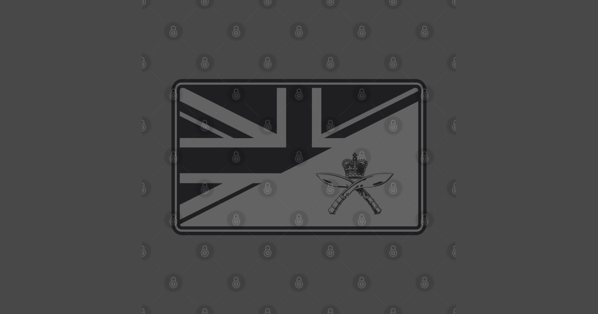Royal Gurkha Rifles Patch - Union Jack Subdued Patch - T-Shirt | TeePublic
