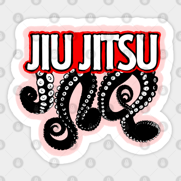 Jiu Jitsu octopus - Jiu Jitsu - Sticker | TeePublic