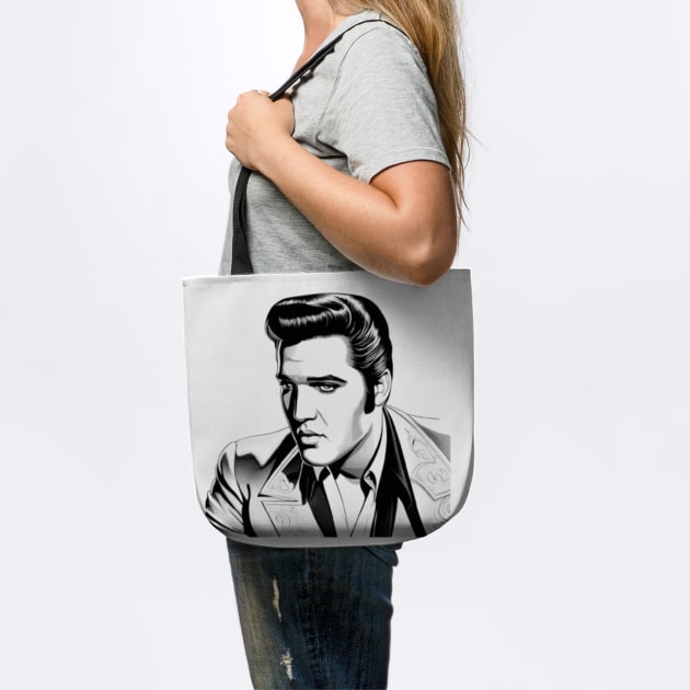 Elvis presley - Elvis Presley - Tote Bag sold by Immortal Goblet | SKU ...