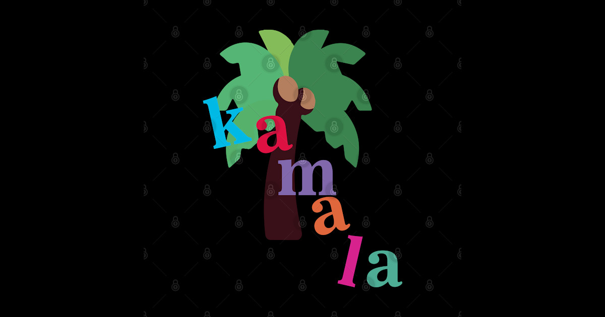 Chicka Chicka Boom Boom Kamala Harris Coconut Tree - Kamala Harris ...
