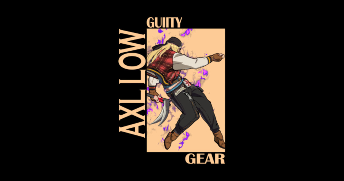 Guilty Gear Axl Low - Guilty Gear Axl Low - Sticker | TeePublic