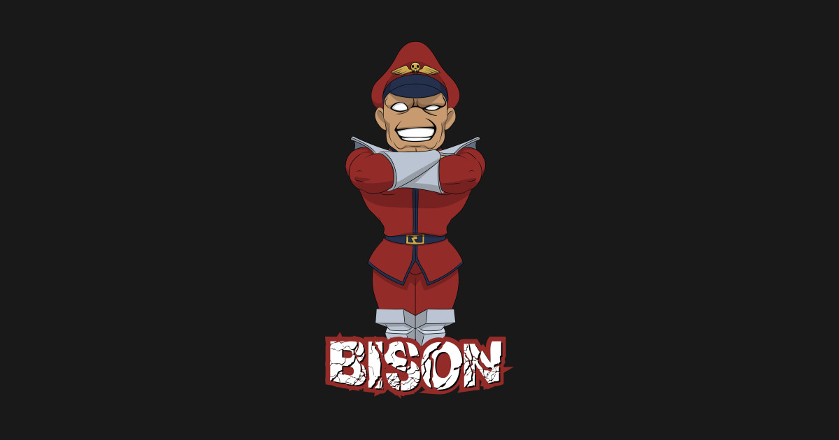 Chibi M Bison Street Fighter - Street Fighter - Sticker | TeePublic