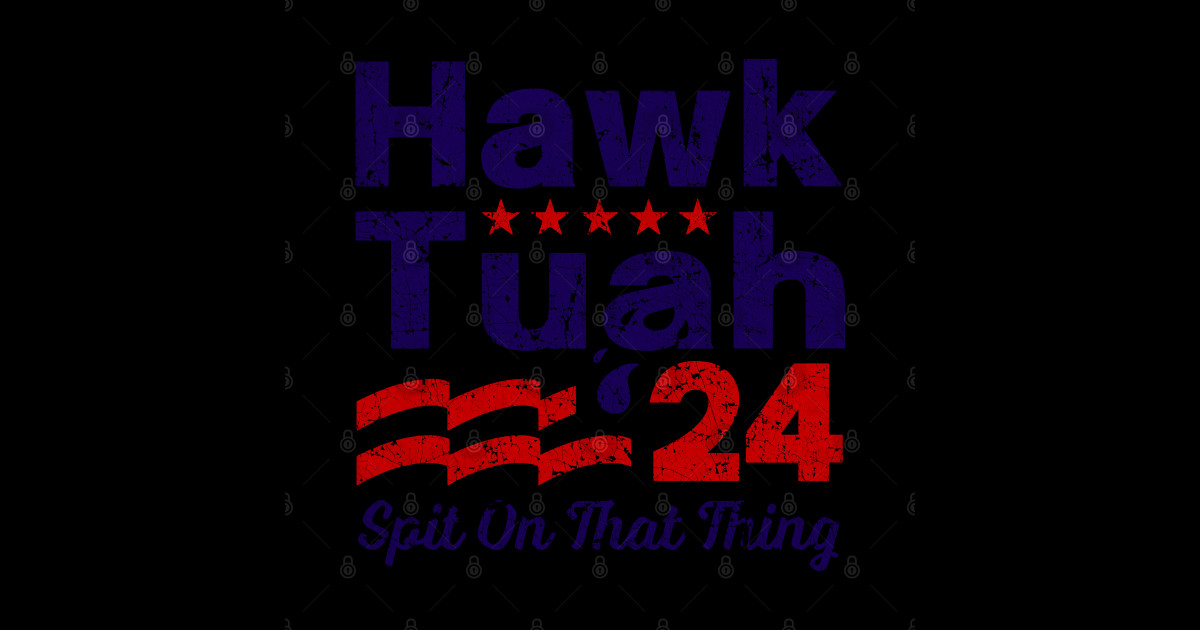 Trump Hawk Tuah 2024 Vintage - Trump Hawk Tuah - Sticker | TeePublic