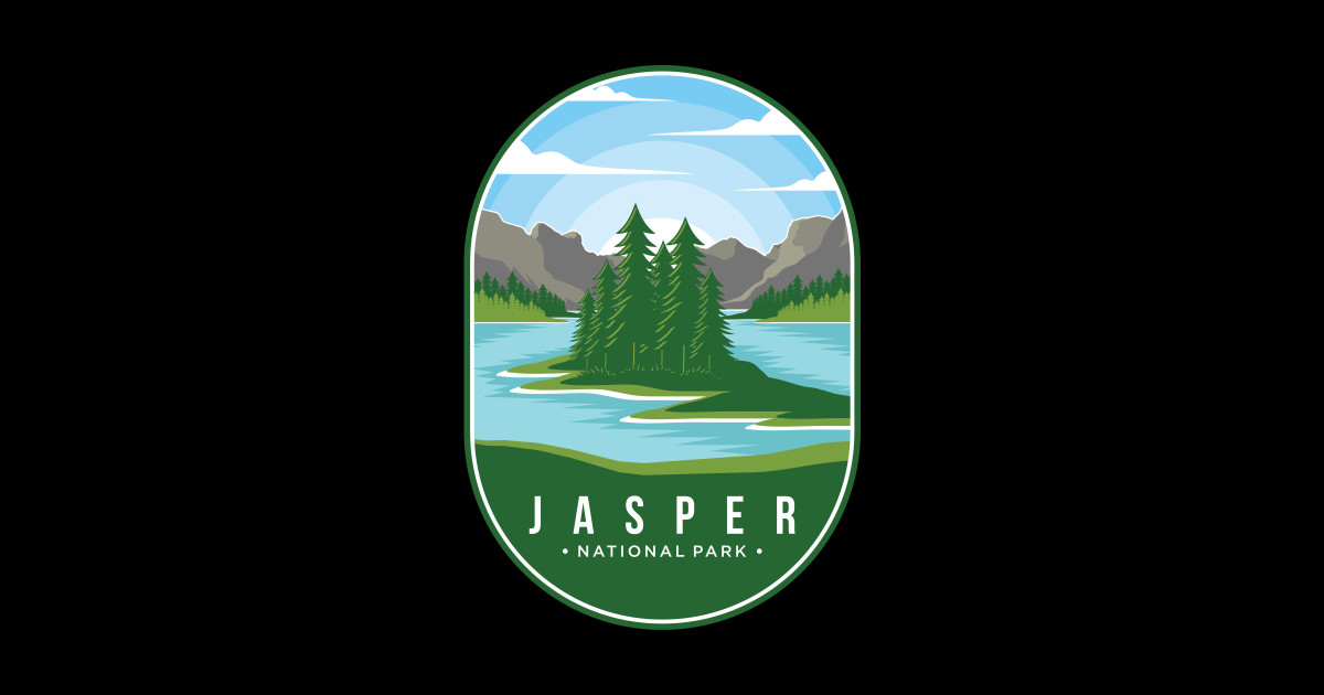 Jasper National Park - Jasper National Park - Sticker | TeePublic