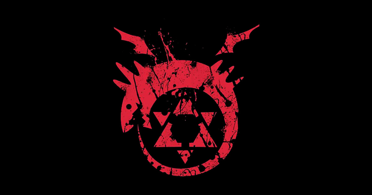 Homunculus Symbol - Fullmetal Alchemist - Magnet | TeePublic