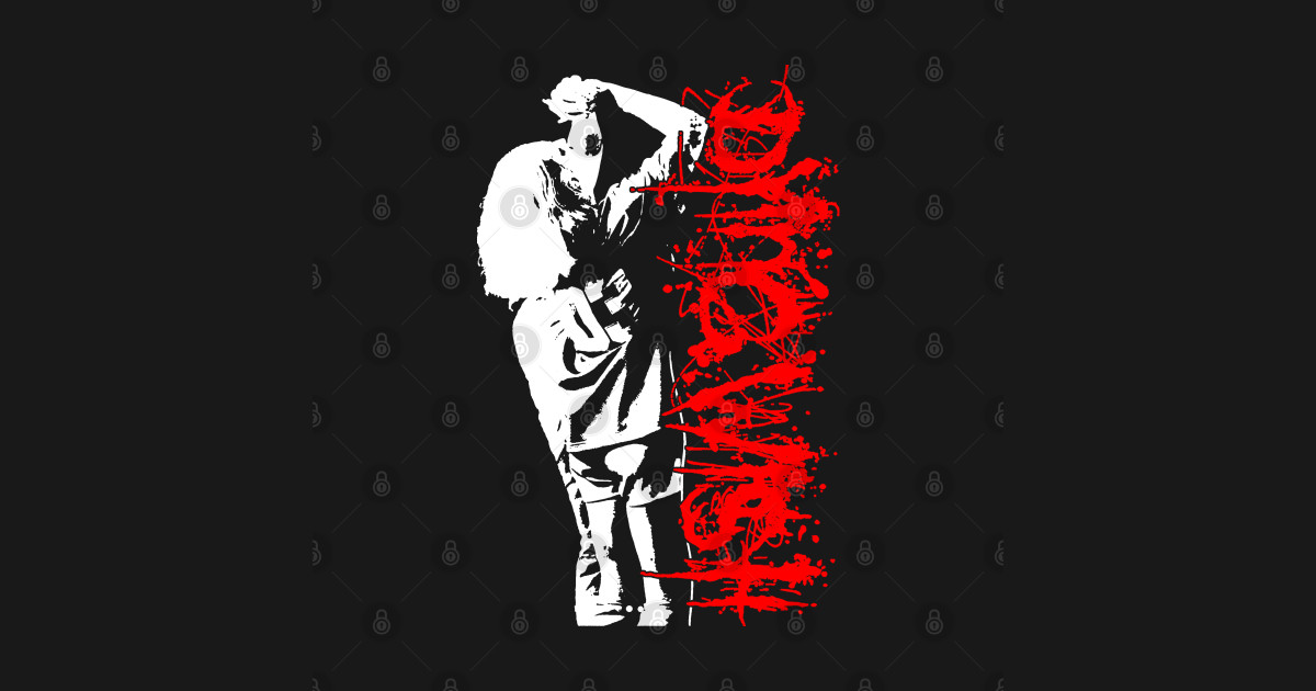 Red Typography Hardcore Punk - Dying Wish - T-Shirt | TeePublic