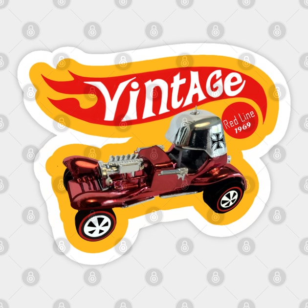 Red Baron Vintage - Red Baron Vintage - Sticker | TeePublic