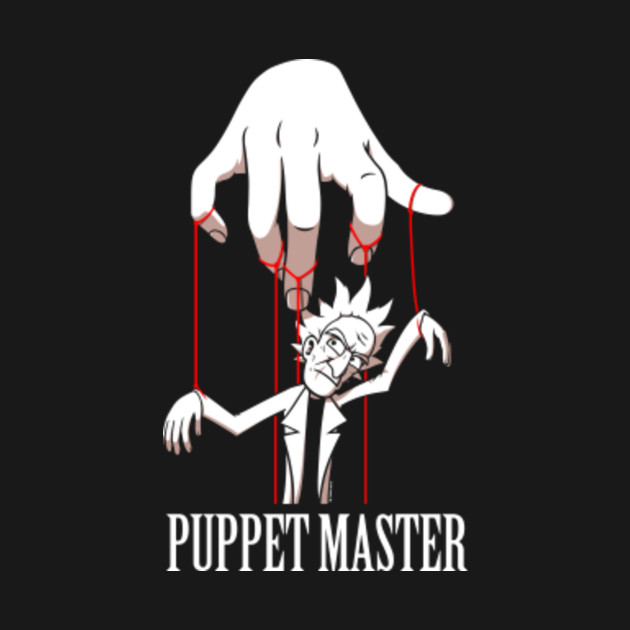 Puppet Master - Rick And Morty - T-Shirt | TeePublic Puppet Master - Rick And Morty - T-Shirt | TeePublic