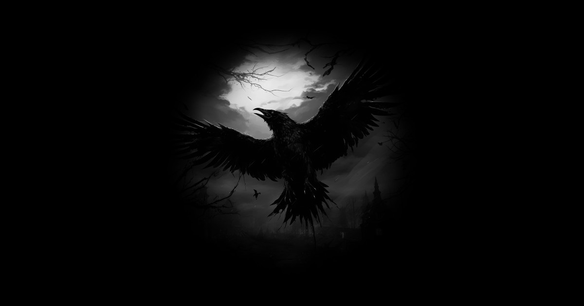 epic crow shadow - Crow - Posters and Art Prints | TeePublic