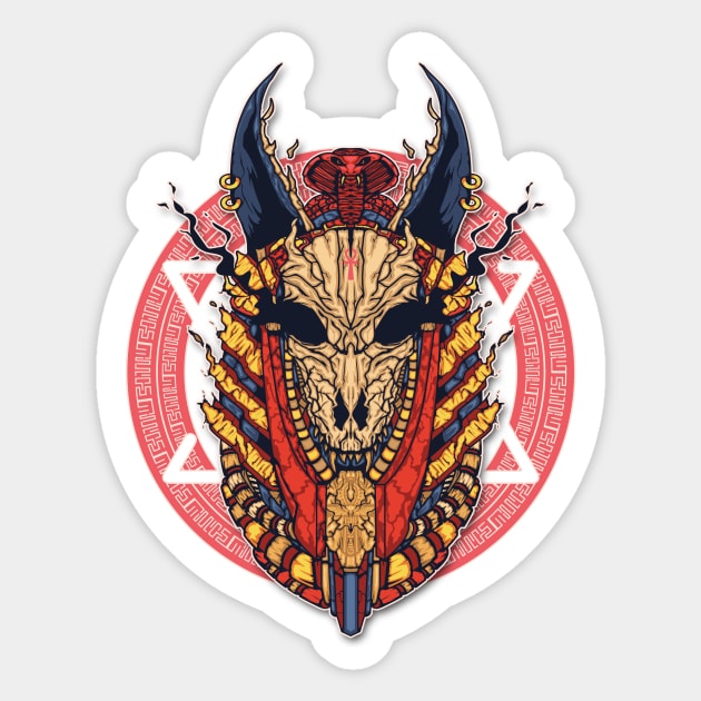 Anubis Skull Mask - Anubis - Sticker | TeePublic