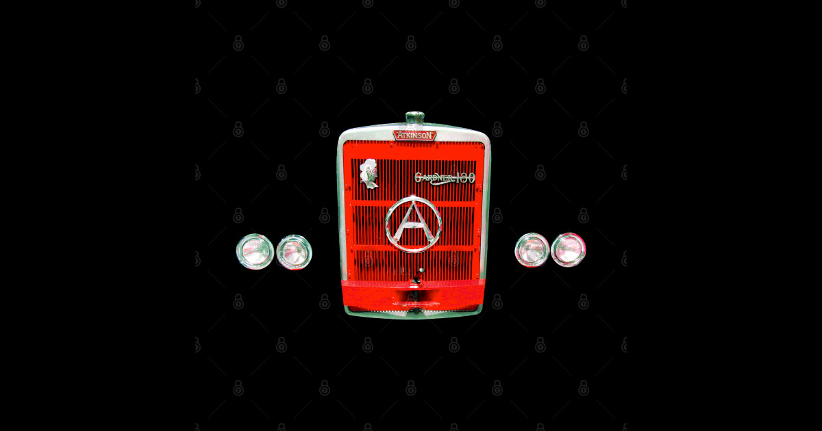 Classic 1970s Atkinson Silver Knight lorry - Lorry - Sticker | TeePublic