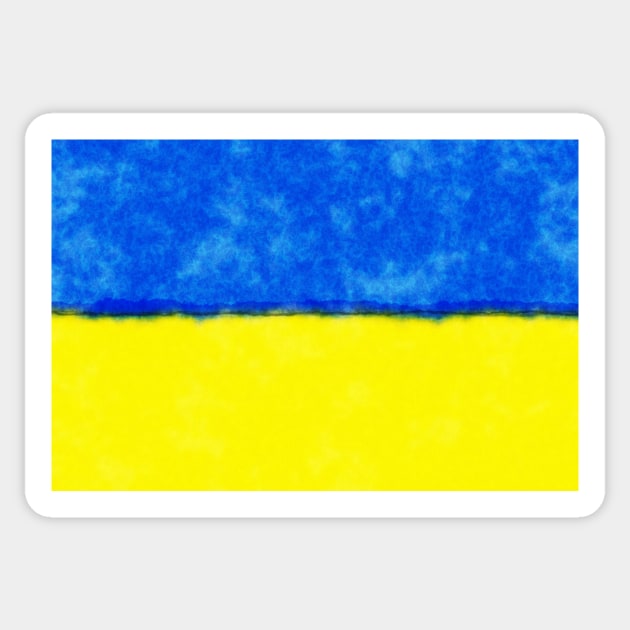 Ukraine flag - Ukraine - Sticker | TeePublic