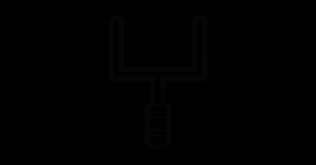 It's good- a football field goal kick design - Football - Sticker ...