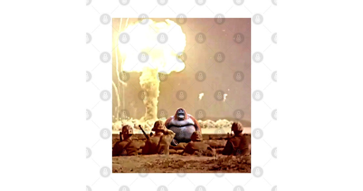 uh oh stinky meme monkey - le monke / war nuclear explosion - Stinky ...