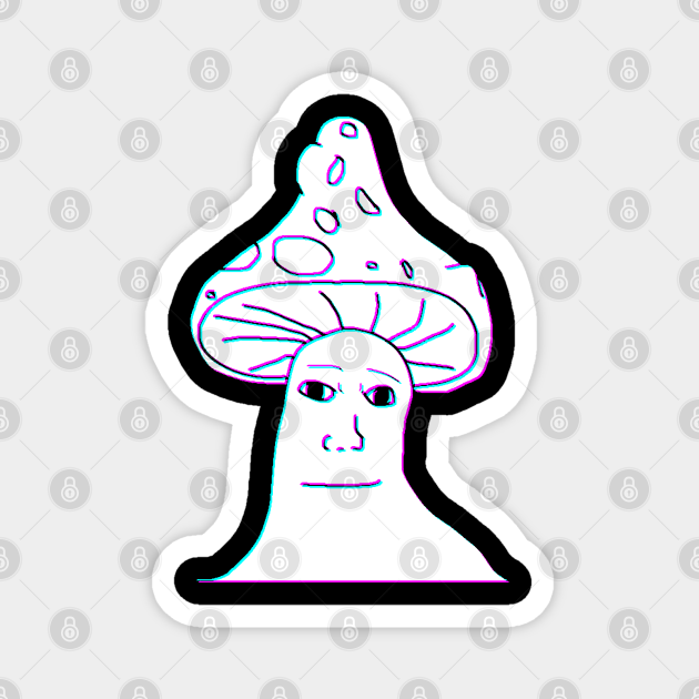 Mushroom Wojak / Shrigma Male - Mushroom Wojak - Magnet | TeePublic