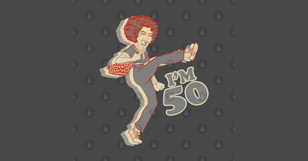 Retro Sally O'Mally I am 50 - Snl - T-Shirt | TeePublic