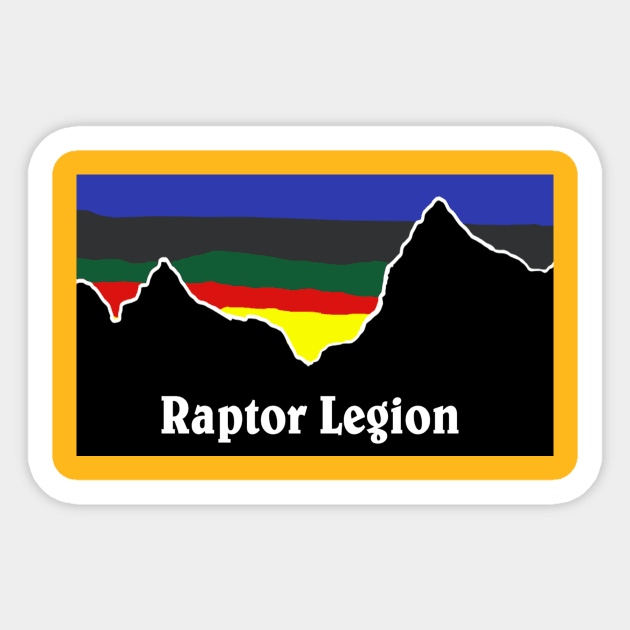 330 CTS Raptor Legion - 330 Cts - Sticker | TeePublic