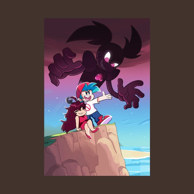 V.S. Spinel Poster - Friday Night Funkin - T-Shirt | TeePublic